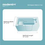 Walk-In Tub Sizes: How to Choose the Perfect Fit for Your Bathroom