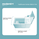 Walk-In Tub Sizes: How to Choose the Perfect Fit for Your Bathroom